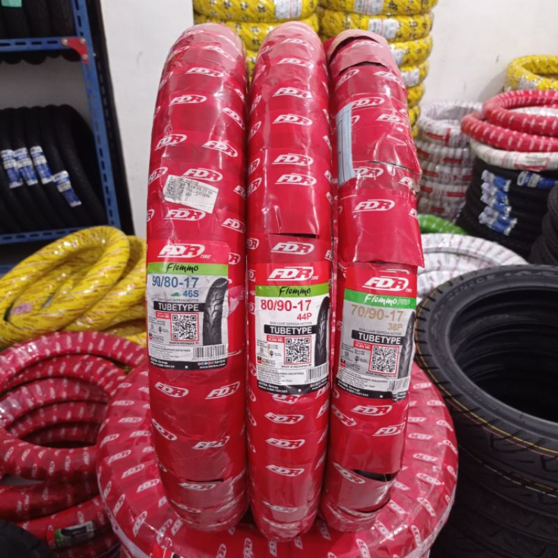 Jual BAN LUAR FDR FLEMO 70/90, 80/90-17, 90/80-17 ORIGINAL 100% (HARGA ...