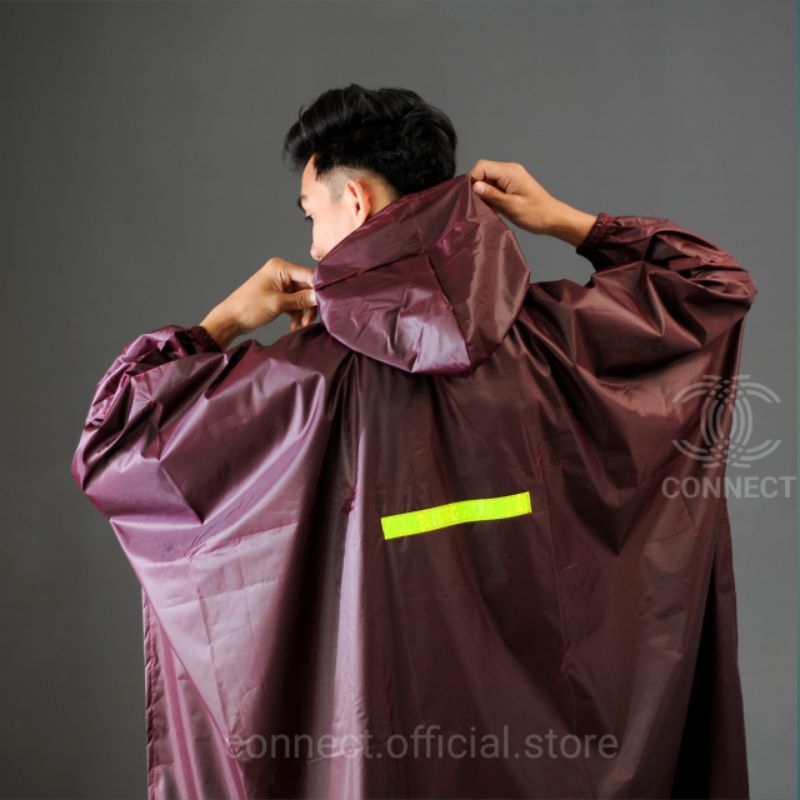 Jual JAS HUJAN, RAINCOAT PONCO LENGAN KELELAWAR DEWASA PRIA WANITA By CONNECT | Shopee Indonesia