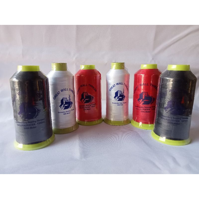 Jual benang bordir great wall | Shopee Indonesia
