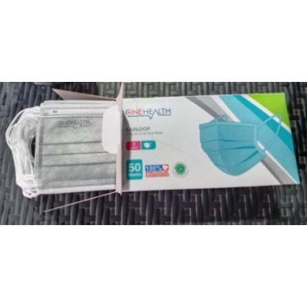 Jual Onehealth Masker Medis masker medis Onehealth Earloop 3-PLY ...
