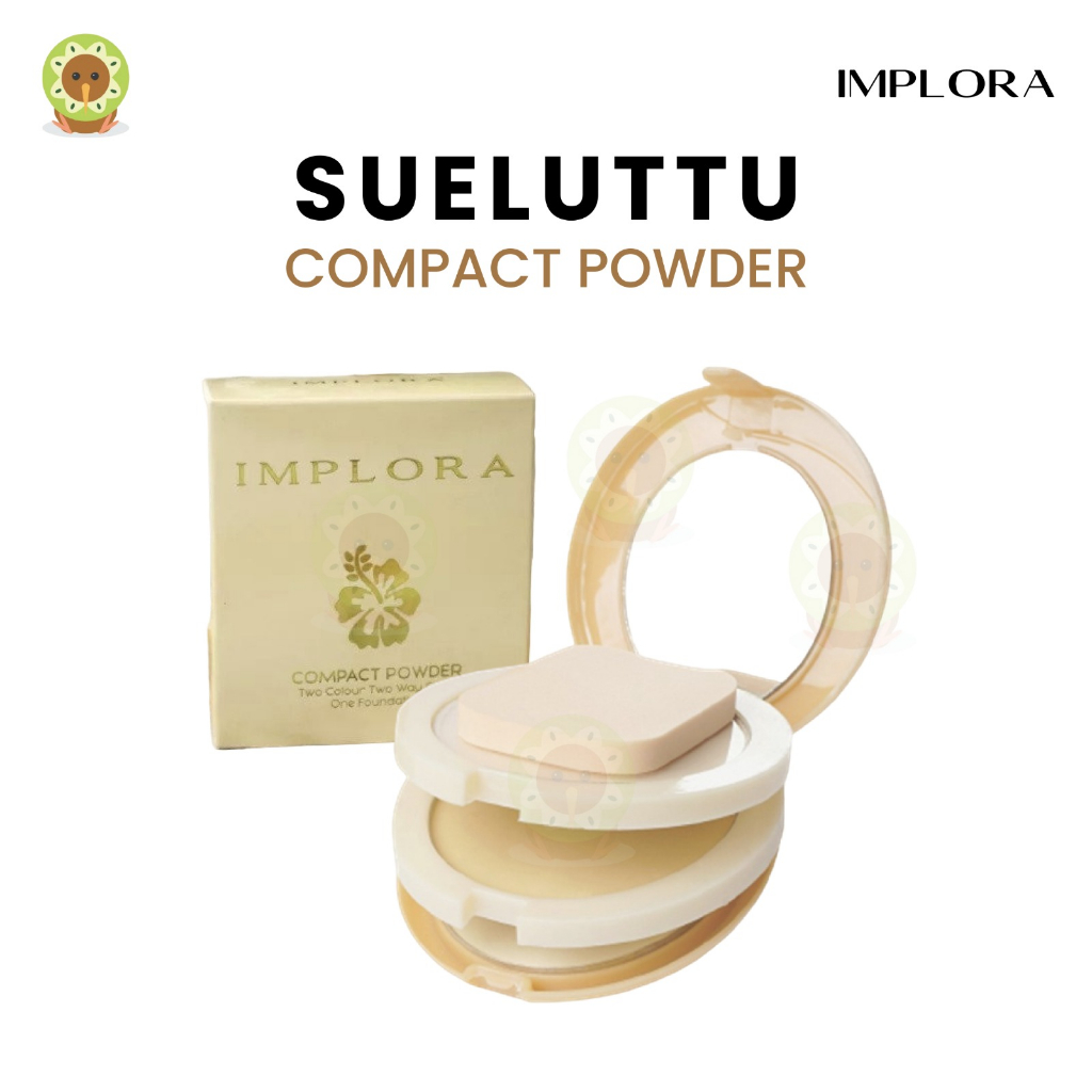 Jual IMPLORA SUELUTTU POWDER CAKE 320 - IMPLORA COMPACT POWDER 2 IN 1 ...