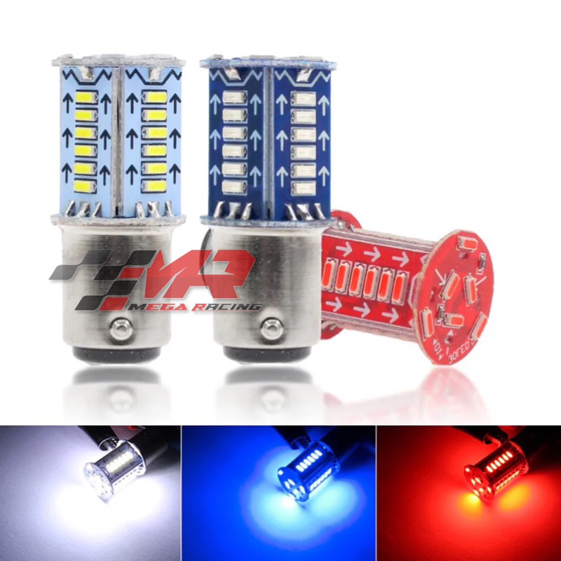 Jual Lampu Stop Rem Belakang Model BAYONET 30 Mata Flash Arus DC | Stop Running & Strobo ...