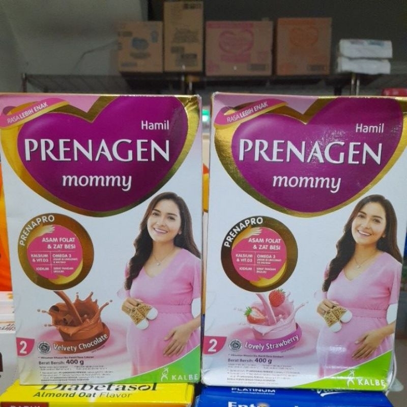 Jual Prenagen Mommy Coklat & Strawberry 400gr exp 2024 | Shopee Indonesia