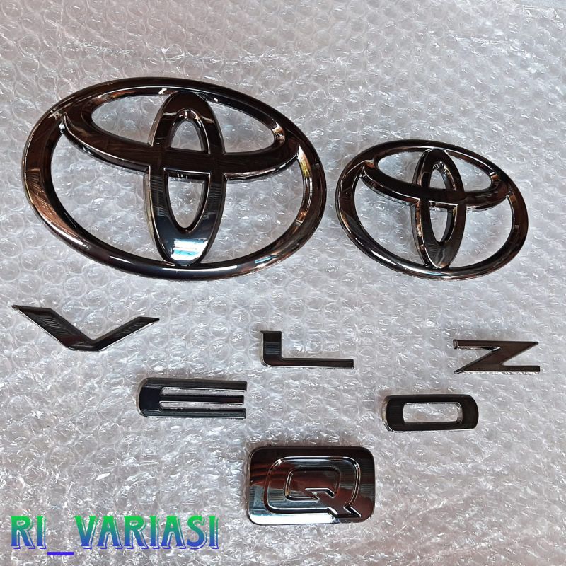 Jual LOGO EMBLEM DEPAN BELAKANG AVANZA VELOZ TYPE Q 2021-2022 /2023 ...