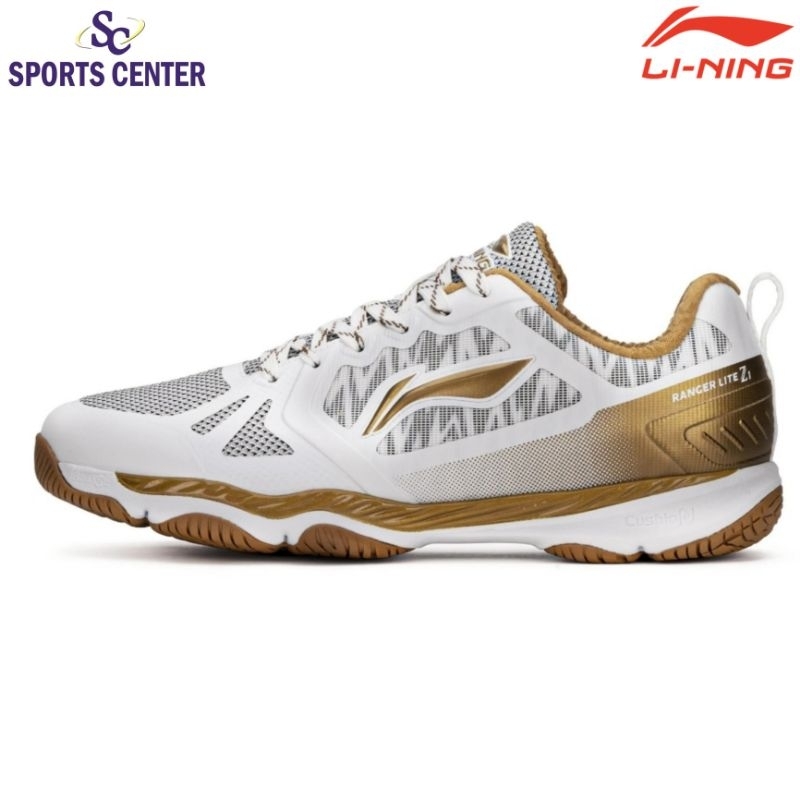 Jual New Sepatu Badminton Lining Ranger Lite Z1 White / Gold | Shopee ...