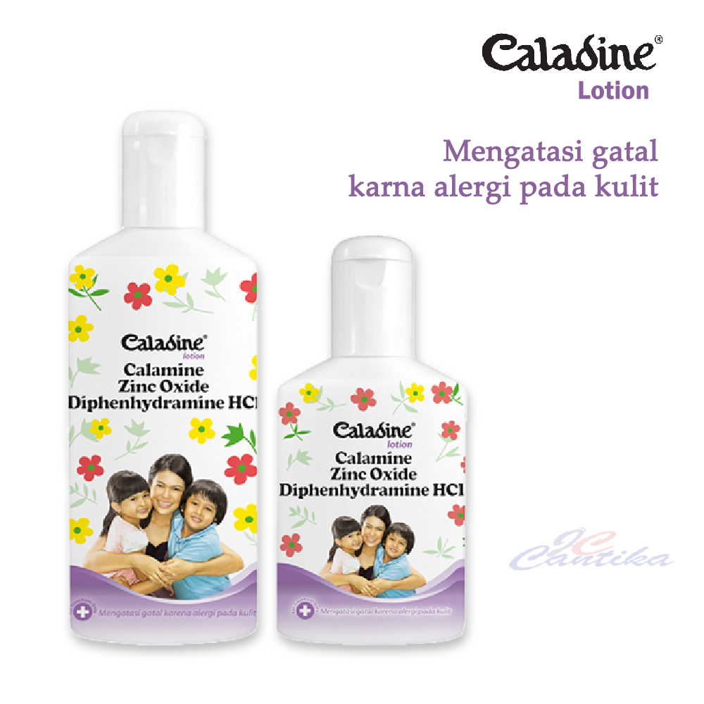 Jual Caladine Lotion Zinc Oxide DIPHENHYDRAMINE HCI 60ml/90ml | Shopee Indonesia
