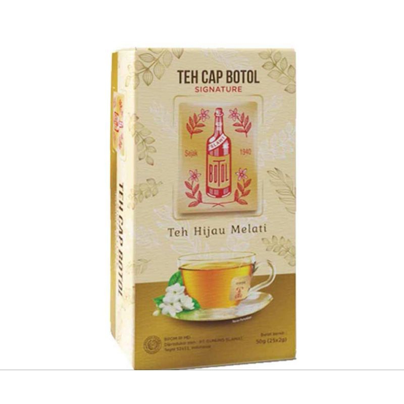 Jual teh cap botol signature 25 s | Shopee Indonesia