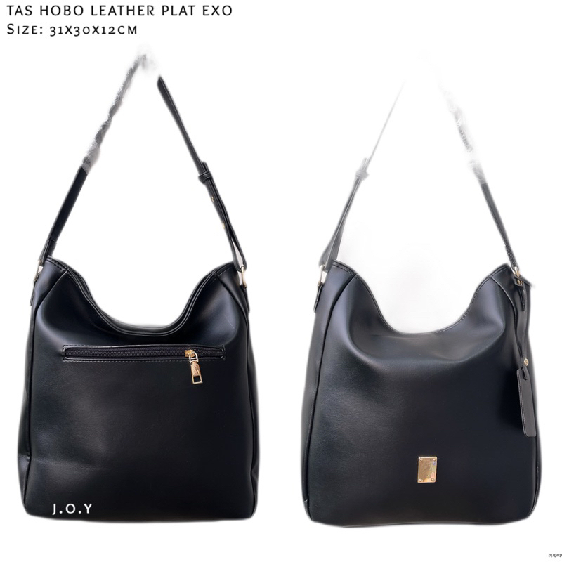 Jual TAS SHOULDER WANITA TAS HOBO LEATHER PLAT EXO | Shopee Indonesia
