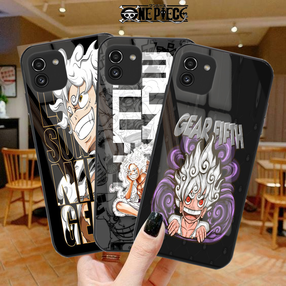 Jual Softcase Glass Kaca Anime One Piece terbaru [SF115] Samsung A03 ...