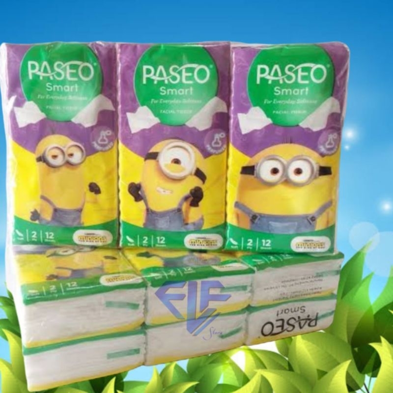 Jual Tisu Paseo Hanky 12 lembar (Tisu saku paket bundle isi 6 pcs ...