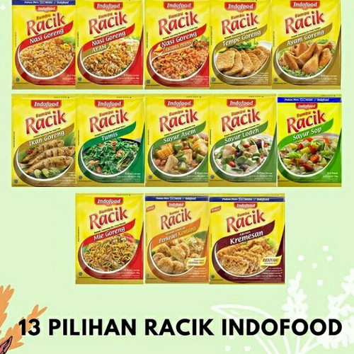 Jual Bumbu Racik All Varian harga 1 sachet Indofood Varian Bumbu Masak ...