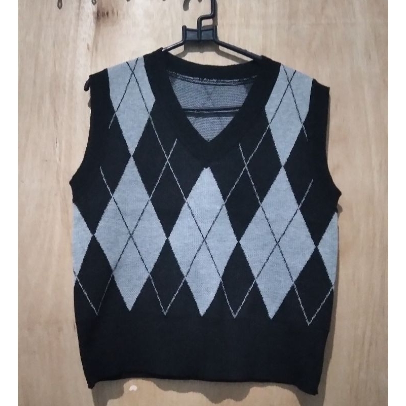 Jual Korean Vest Rompi Korea - Rose Blackpink | Shopee Indonesia