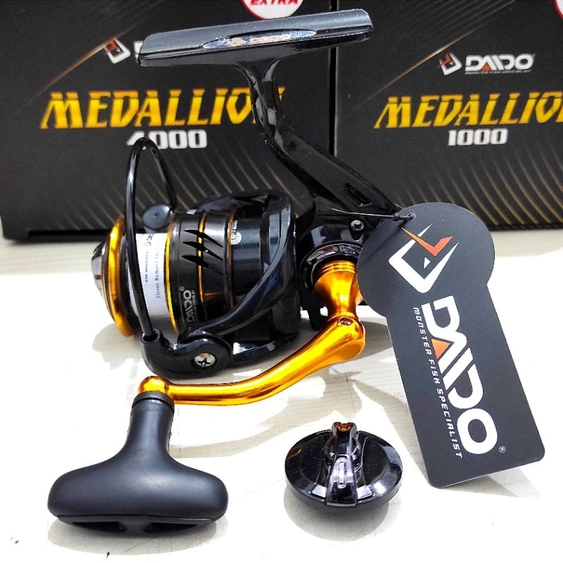 Jual reel daido medallion ,talisman,grey hound ,Vendetta, Blizzard ...