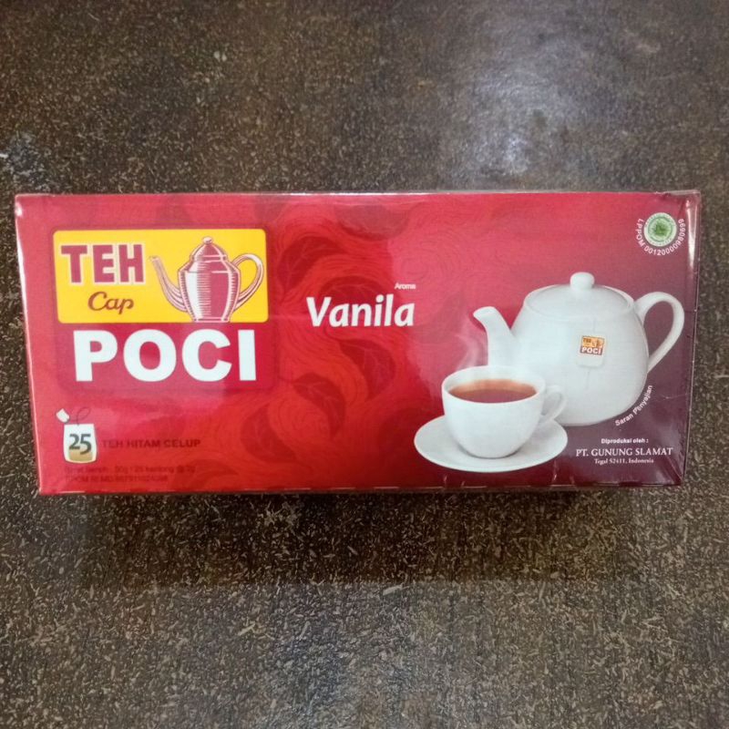 Jual Teh Celup Poci Vanila 25 Kantong | Shopee Indonesia