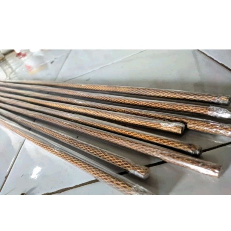 Jual tangkringan bakar motif nanas/sisik ulir panjang 1meter (1psc ...