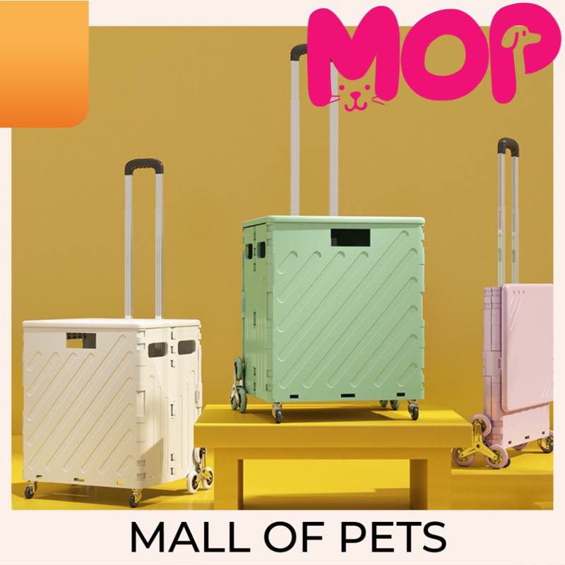 Jual Trolley Anjing Kucing / Troli Lipat / Pet Stroller | Shopee Indonesia