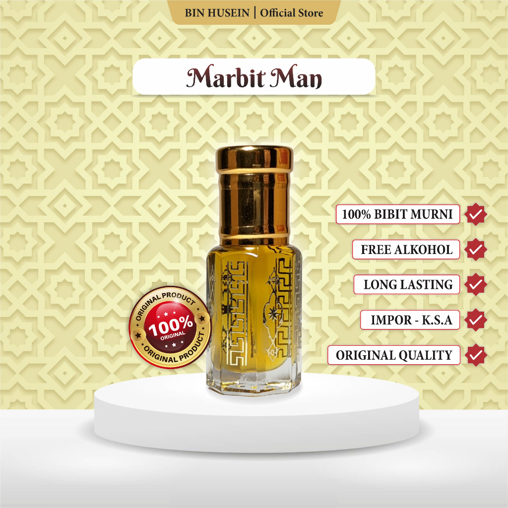 Jual Parfum Premium Saudi Arabia Marbit Man/ Parfume Aroma Maskulin ...