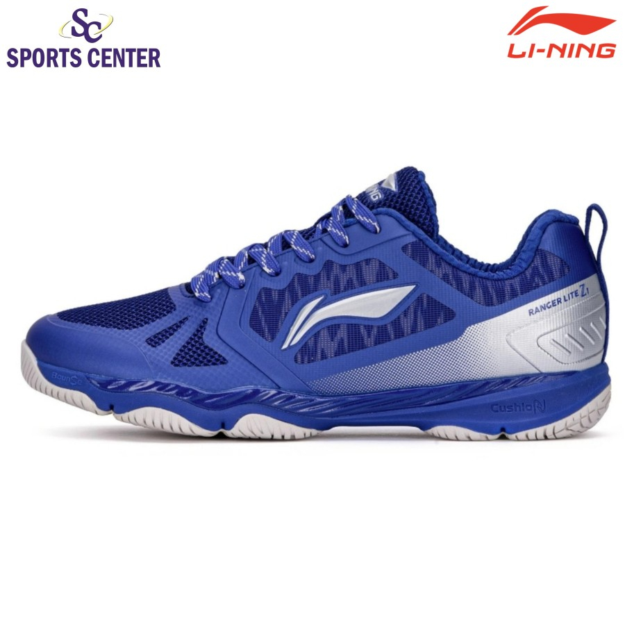 Jual New Color Sepatu Badminton Lining Ranger Lite Z1 Navy Blue Silver ...