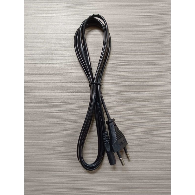 Jual KABEL POWER PS2 PS3 PS4 1.8 METER / KABEL LISTRIK 1.8 METER ...