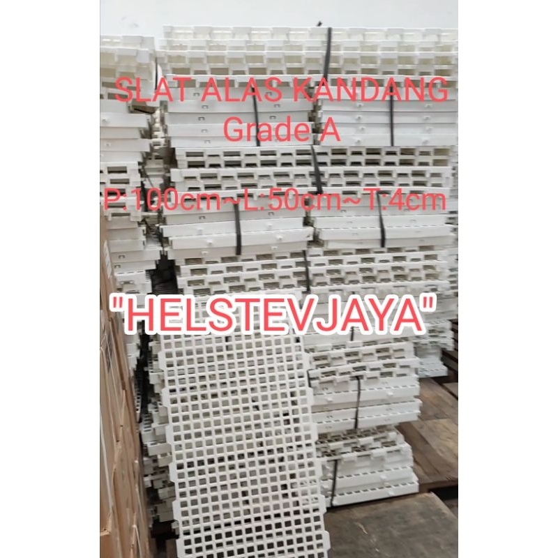 Jual SLAT PLASTIK GRADE A TATAKAN ALAS KANDANG HEWAN AYAM KAMBING DOMBA FILTER IKAN KOI | Shopee ...