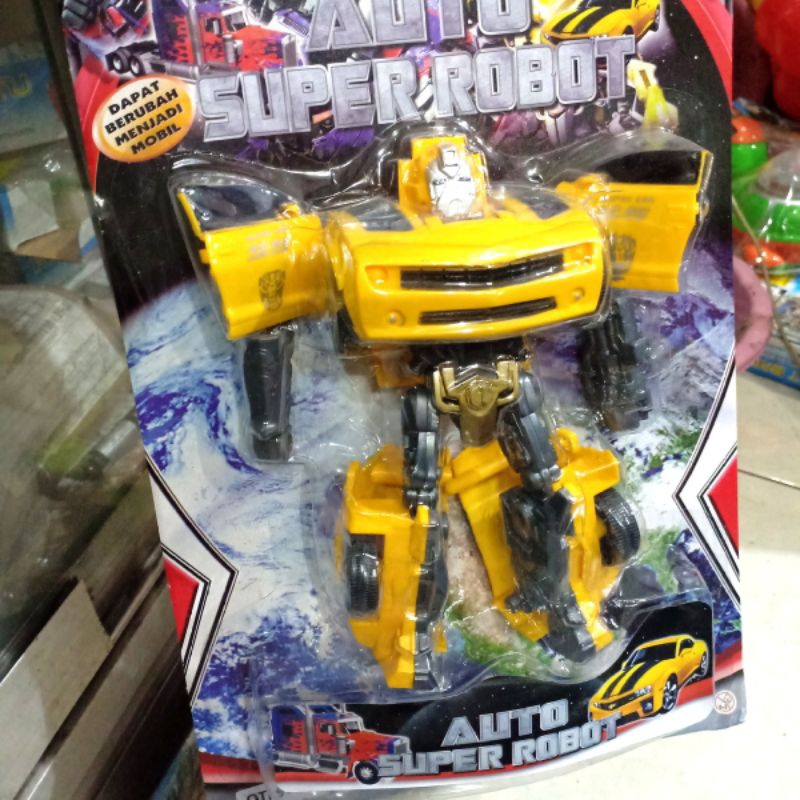 Jual ROBOT JADI MOBIL SUPER CHANGE BUMBLE BEE | Shopee Indonesia