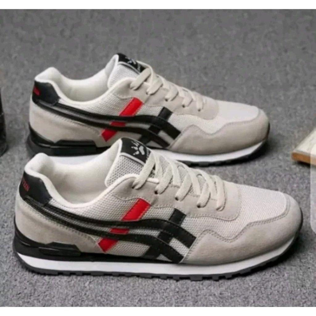 Jual sepatu sneaker pria terbaru 2023 sneakers pria korea style sneakers pria putih sepatu ...
