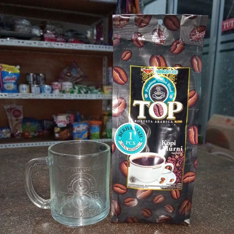 Jual Top Kopi Murni Free Gelas | Shopee Indonesia