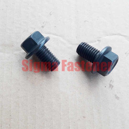 Jual Flange Bolt Baut Topi Hitam M12x1.75x20 | Shopee Indonesia