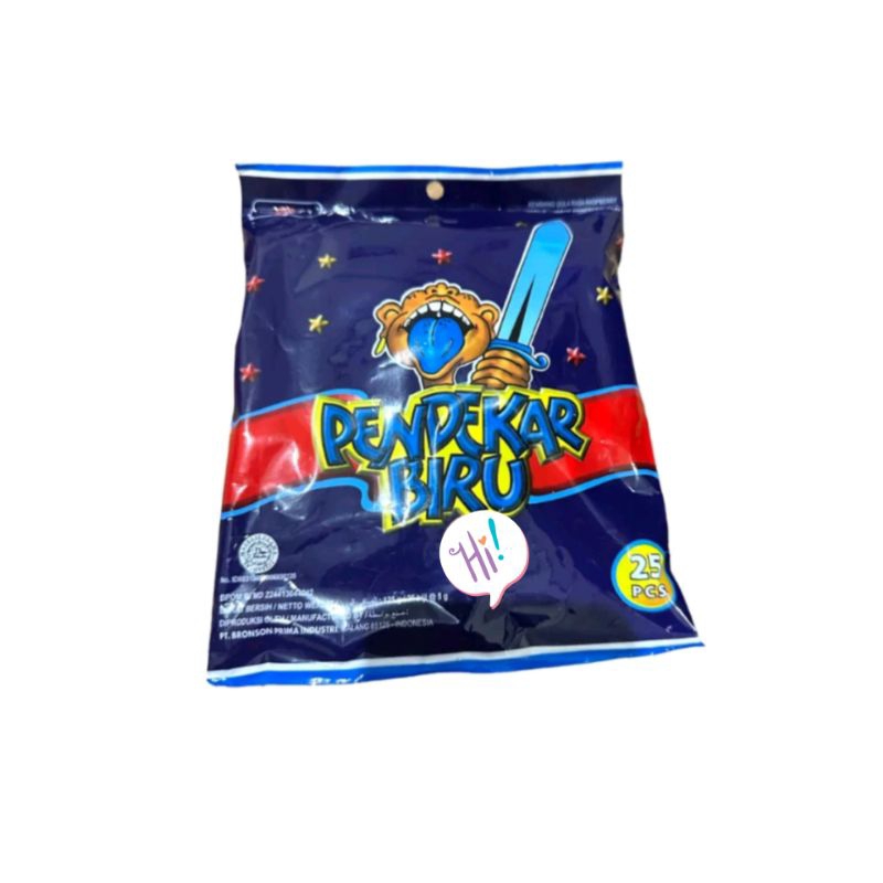 Jual PERMEN PENDEKAR BIRU/ 1 PACK ISI 25 PCS @ 5 GR | Shopee Indonesia Jual PERMEN PENDEKAR BIRU/ 1 PACK ISI 25 PCS @ 5 GR | Shopee Indonesia