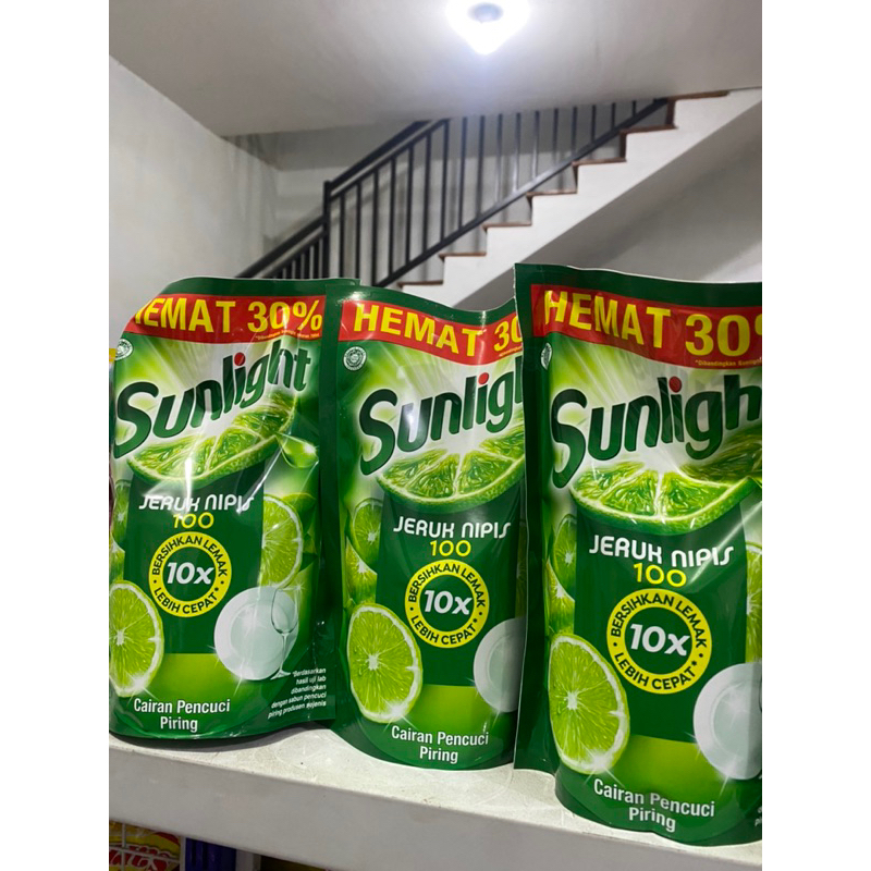 Jual Sunlight Sabun Cuci Piring 650ml Triplepack ( isi 3 pcs) | Shopee ...
