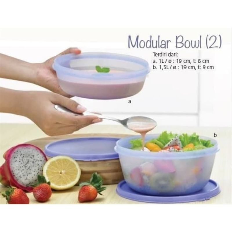 Jual modular bowl Tupperware | Shopee Indonesia
