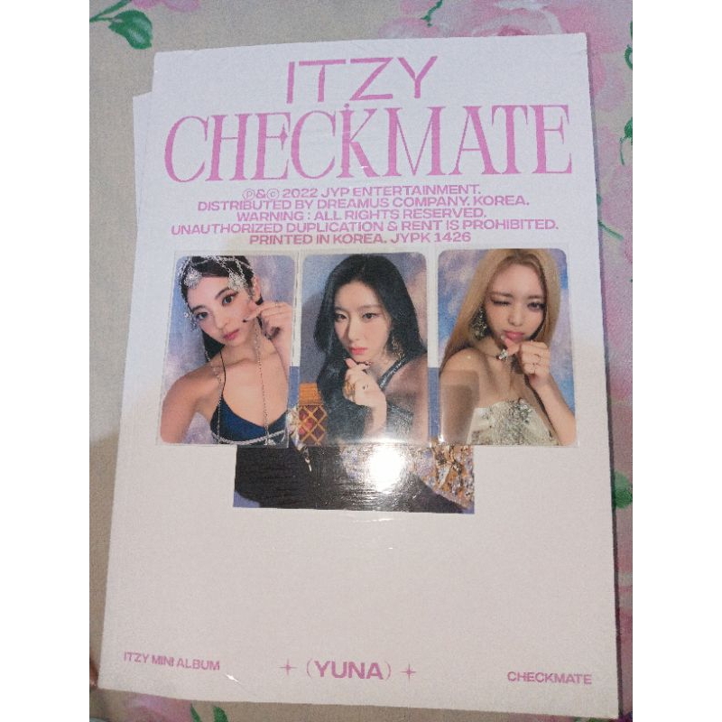 Jual Album Sealed + Photocard POB Soundwave Itzy Checkmate Yeji Lia ...