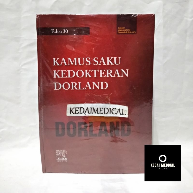 Jual BUKU KAMUS KEDOKTERAN DORLAND EDISI 30 TERMURAH FULLCOLOUR ...