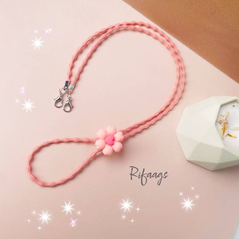 Jual Strap Masker / Strap Masker Pita / Kalung Masker Hijab 2in1 Strap ...