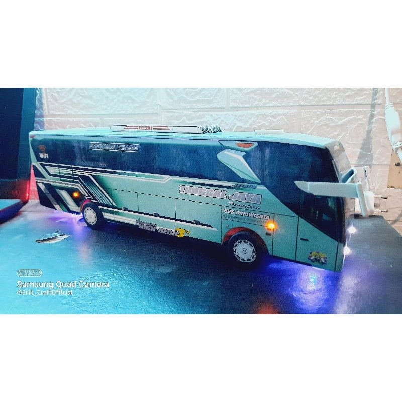 Jual Miniatur Bus Tunggal Jaya Jupiter jb3 Mobil Mainan Hadiah anak ...