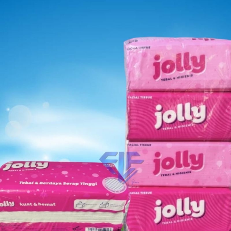 Jual Tisu Jolly facial soft pack 200's (Bundle isi 4 pcs) | Shopee ...