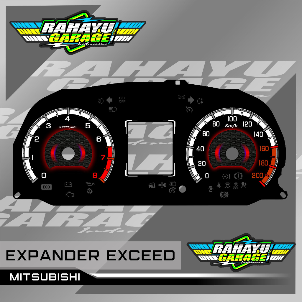 Jual PANEL SPIDO METER MITSUBISHI XPANDER EXCEED SPEEDOMETER CUSTOM ...