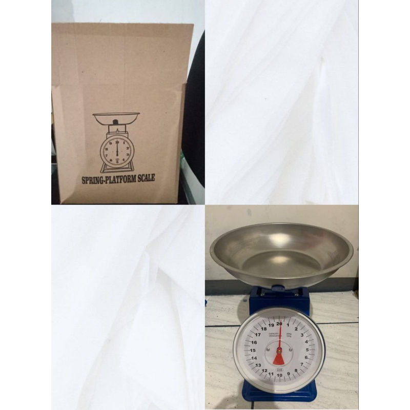 Jual timbangan scale manual 10kg, 15kg, 20kg | Shopee Indonesia