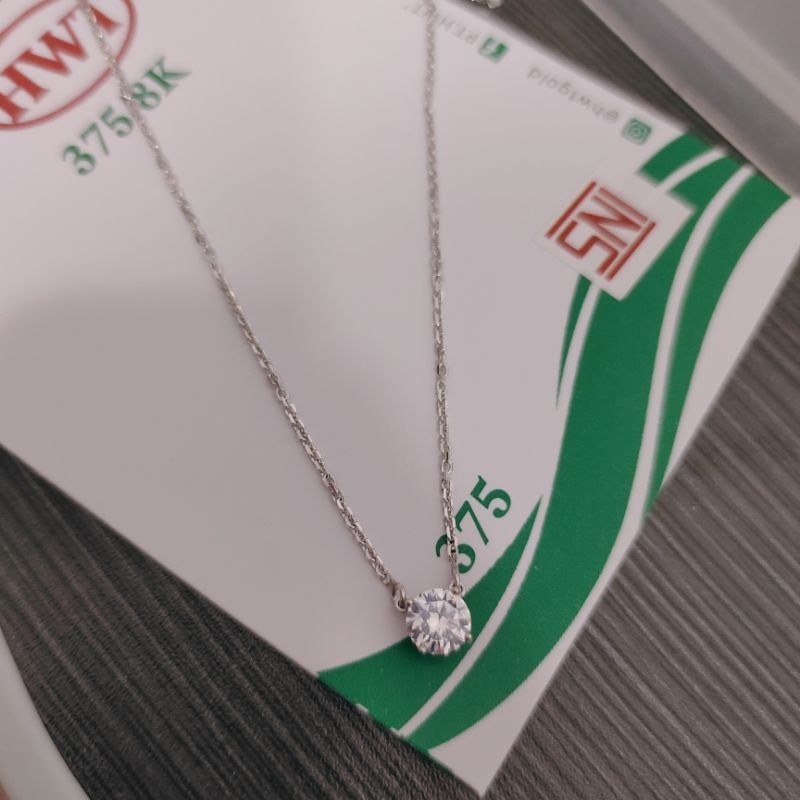 Jual kalung mas putih series nagita mama cipung mas asli 8k ukuran bisa ...