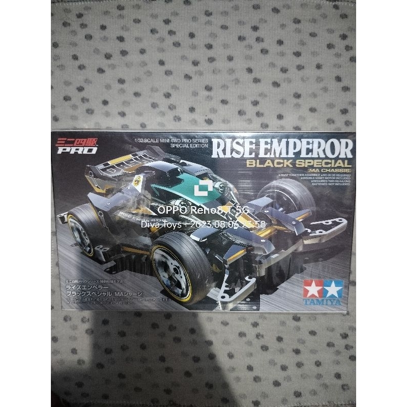 Jual Tamiya 95574 Rise Emperor Black Special ( MA Chassis ) | Shopee ...