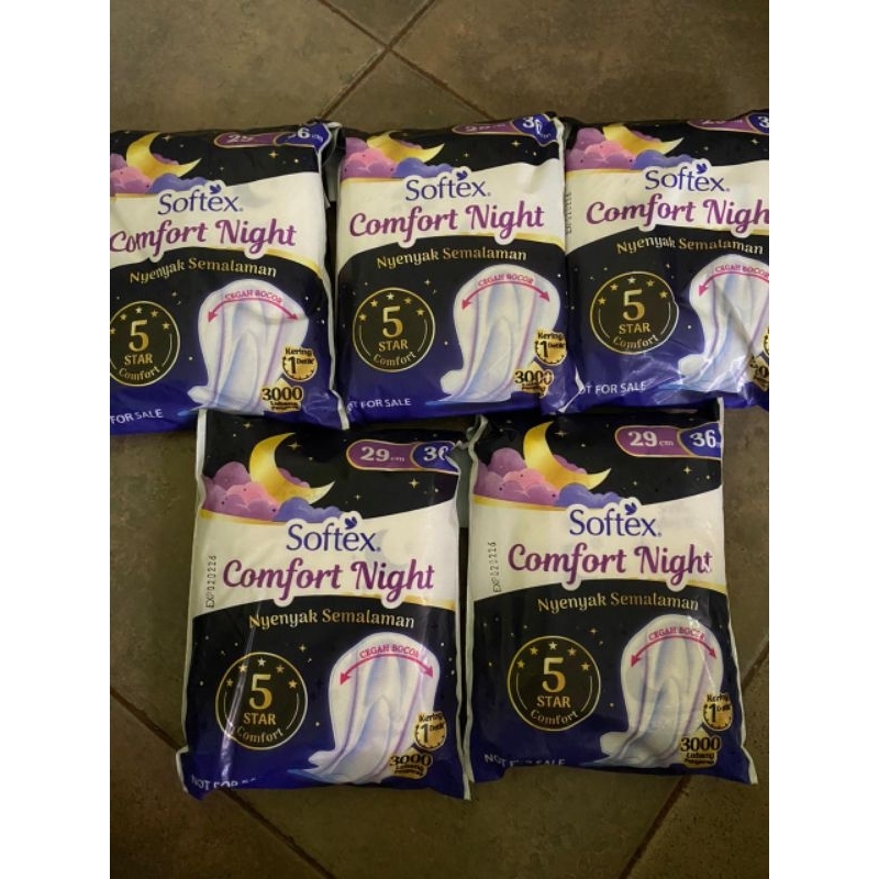 Jual softex night (5pac) | Shopee Indonesia