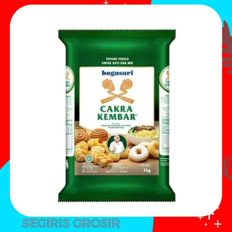 Jual TEPUNG TERIGU CAKRA KEMBAR 1 KG | Shopee Indonesia