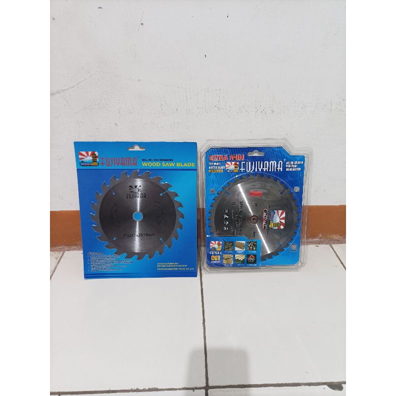 Jual Paket 2pcs Fujiyama Mata gergaji serkel 7 inch Belah dan potong ...
