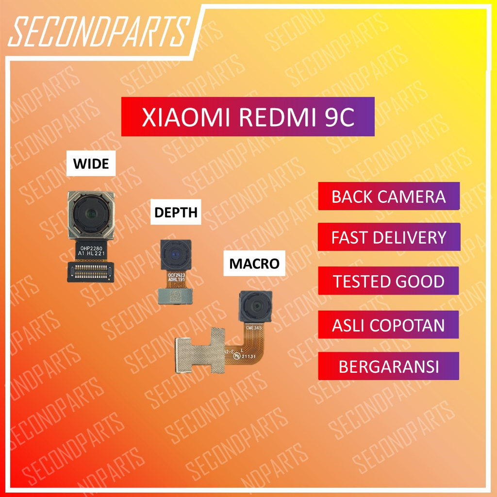Jual KAMERA BELAKANG BACK CAMERA REDMI 9C ORIGINAL COPOTAN | Shopee ...