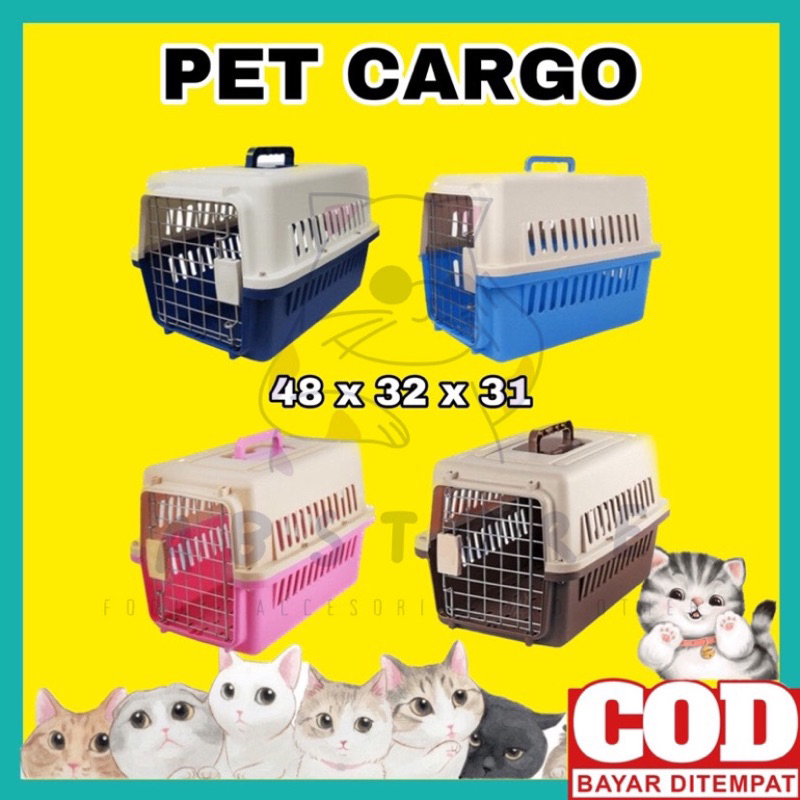 Jual PET CARGO KUCING TAS KUCING KARGO KUCING PET CARGO ANJING KUCING ...