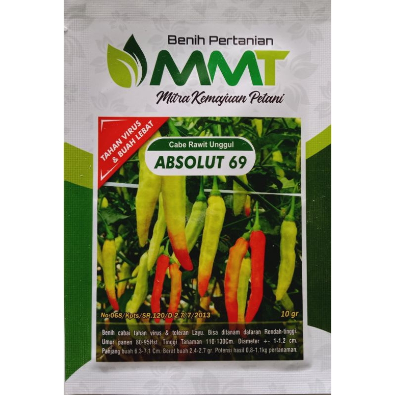 Jual Benih Cabai Rawit ABSOLUT 69 10gr | Shopee Indonesia