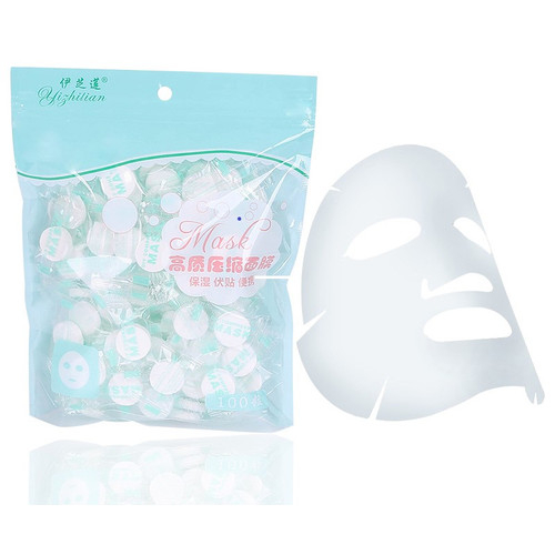 Jual Compressed Paper Mask Sheet / Tablet Mask / Masker Kertas | Shopee ...