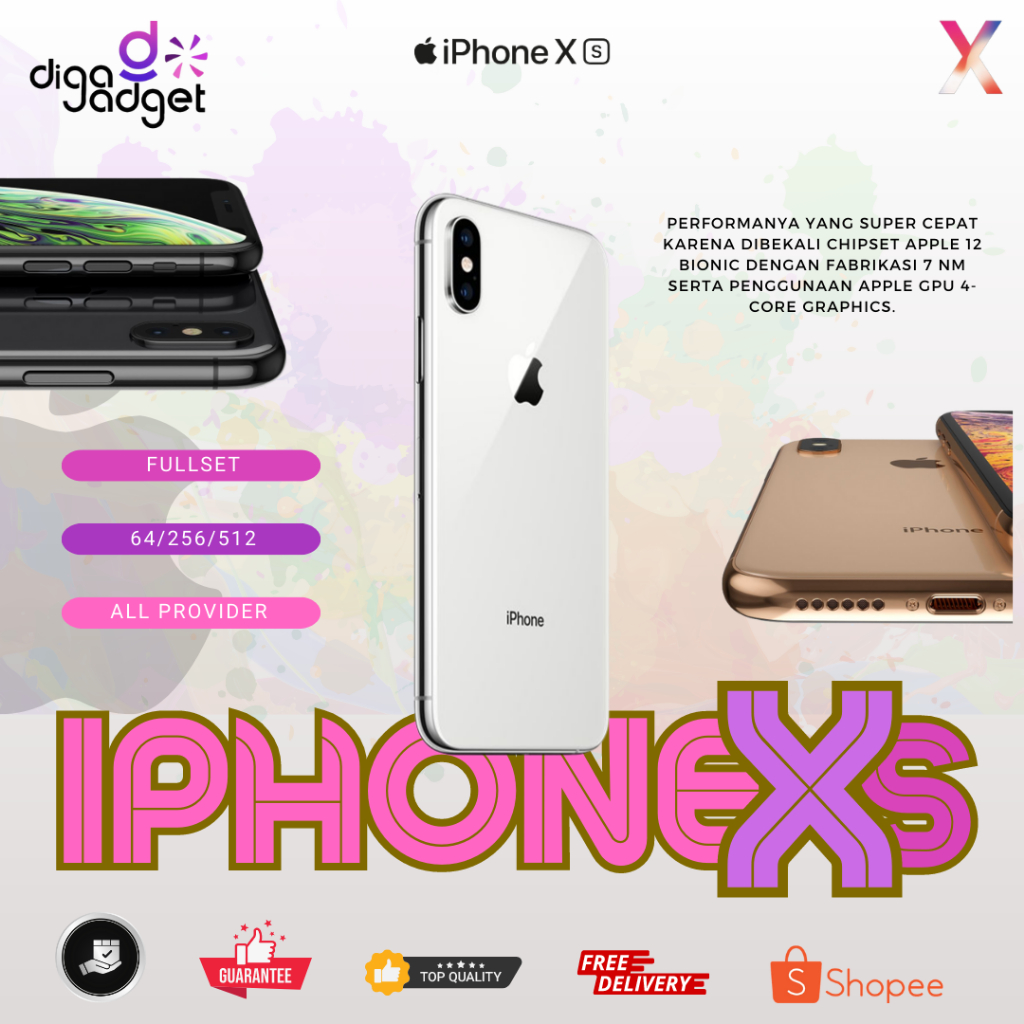 Jual iBox iPhone Xs 64Gb | 256Gb Fullset Resmi Original Apple | Shopee ...