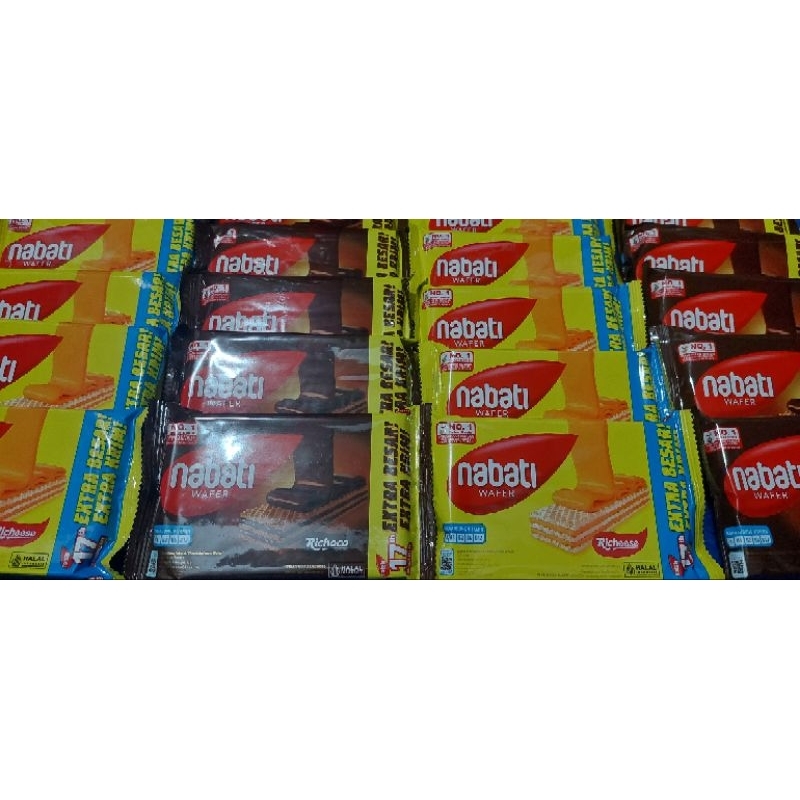 Jual Wafer Nabati 5Pak (Dapat 5 Pak) | Shopee Indonesia