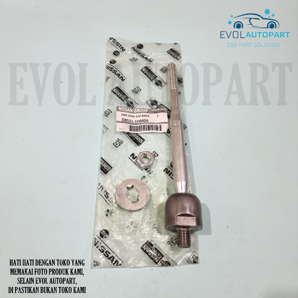 Jual Long Tie Rod Rack End Nissan March Almera N17 Original | Shopee Indonesia